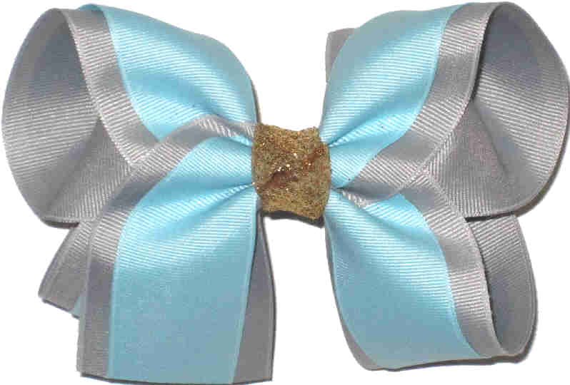 Large Overlay Double Layer Bows - Rainbows By Paulette